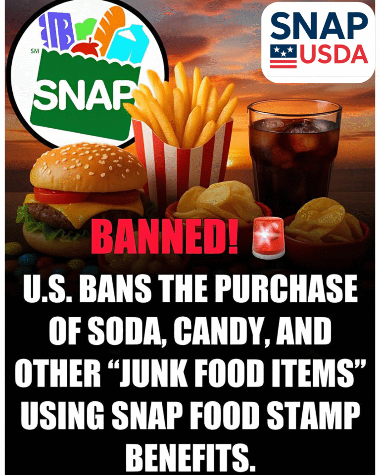 SNAP Junk Food Ban 2025: EBT Soda, Candy & Snack Restrictions Explained