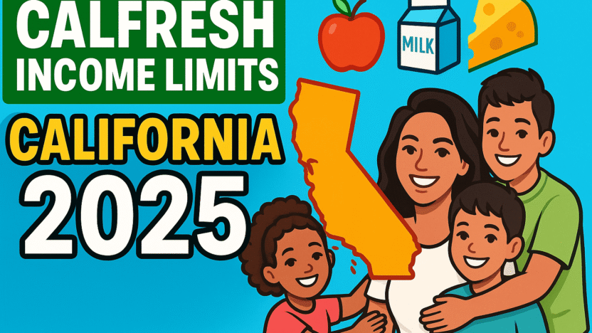 California CalFresh Income Limits 2025 (Full Chart + Examples & How to ...