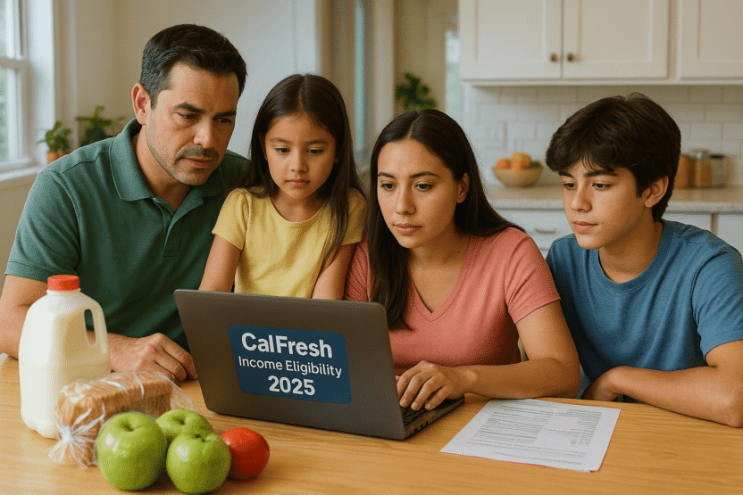 California CalFresh Income Limits 2025 (Full Chart + Examples & How to ...