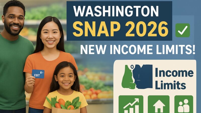 Washington SNAP Income Limits 2026 — Complete Eligibility & Application ...