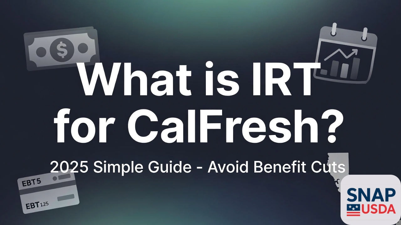 What Is IRT for CalFresh? 2025 Thresholds & Avoid Benefit Cuts - SNAP ...